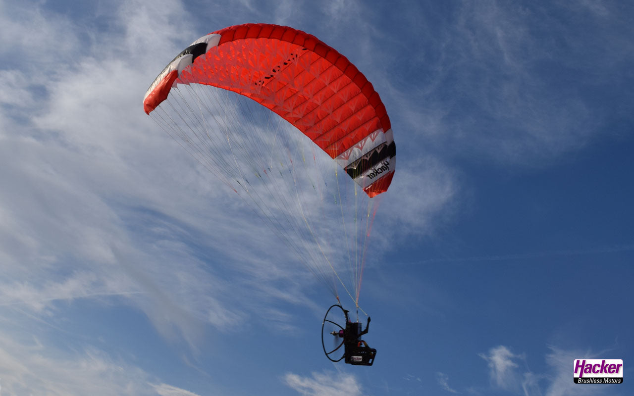 RC-Paragliding | Para-RC Cloud 1.5 Komplettset ARF (rot) – Para Aviation RC