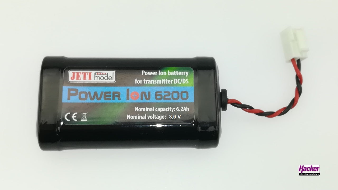 Transmitter-Battery Power Ion 6200 DC/DS Tx DUPLEX 2,4EX – Para Aviation RC